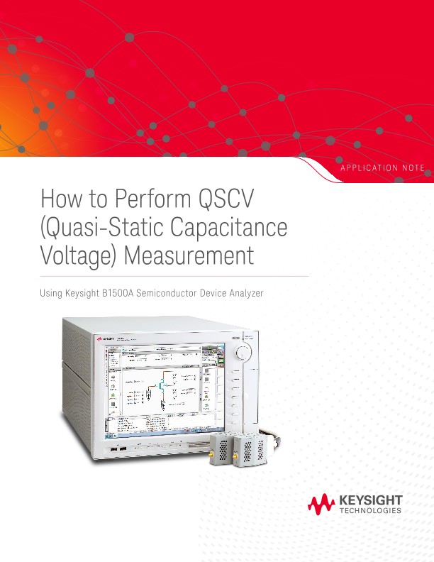 Quasi-Static Capacitance Voltage Measurement Techniques PDF Asset Page | Keysight